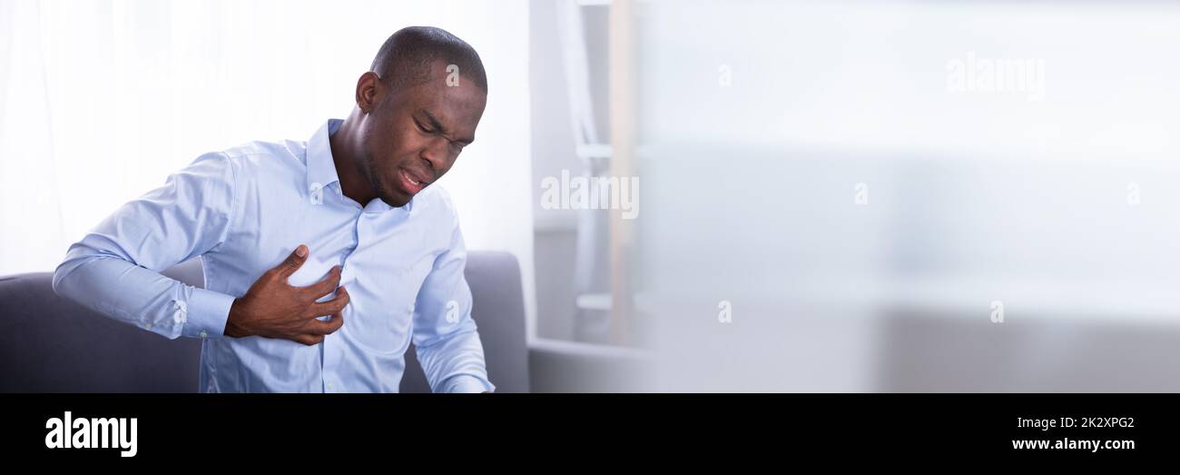 Man chest pain suffering from hi-res stock photography and images - Alamy