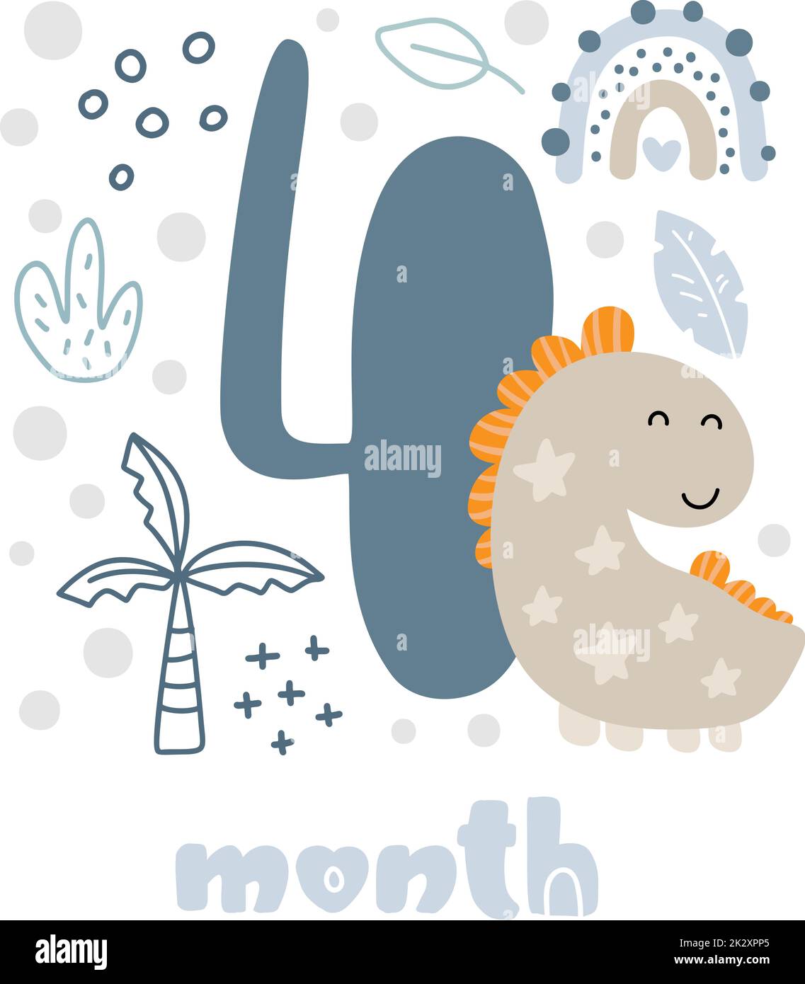 4 four months Baby boy anniversary card metrics. Baby shower print with ...