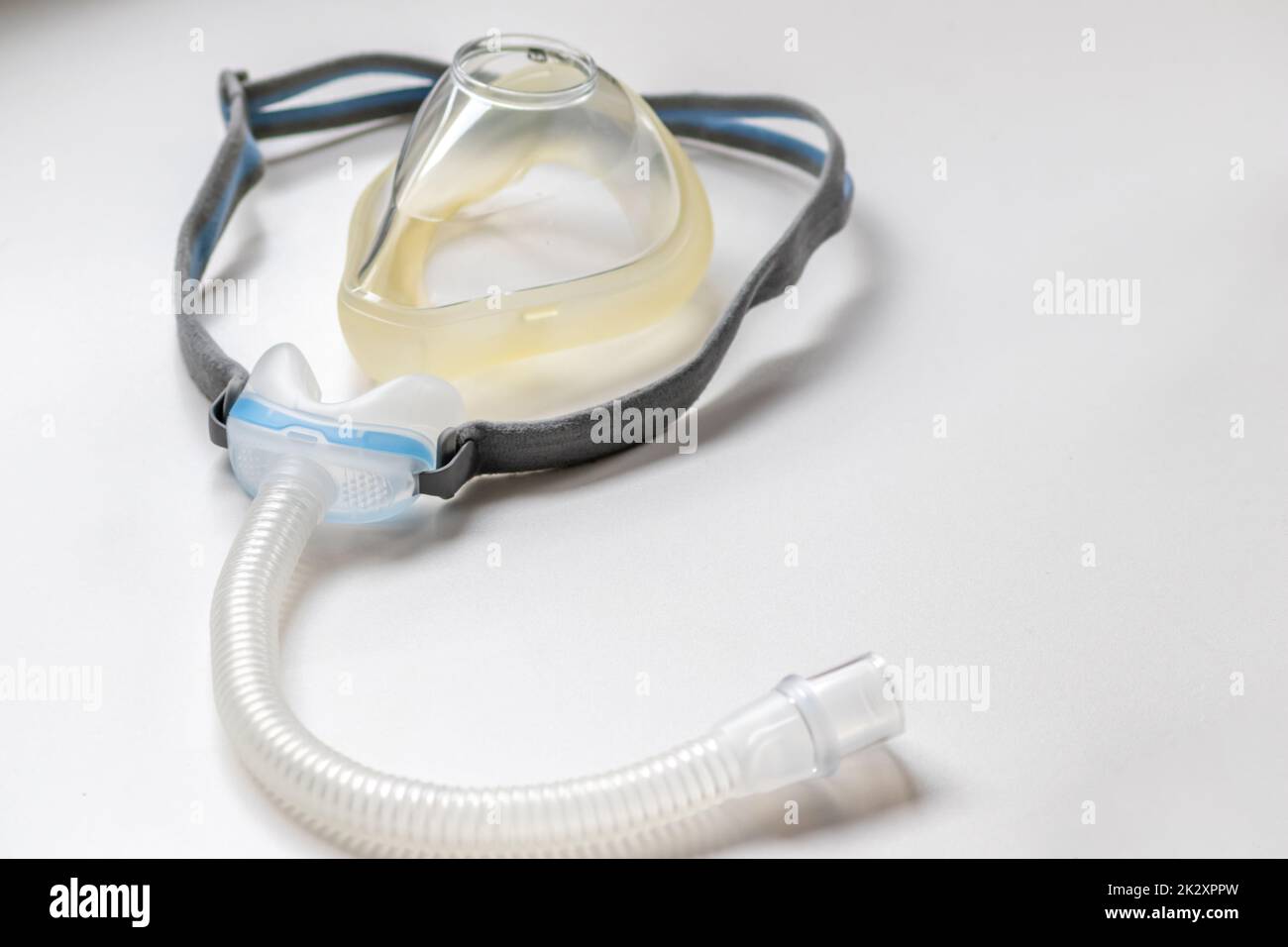 CPAP mask as full face mask or nose mask against obstructive sleep ...
