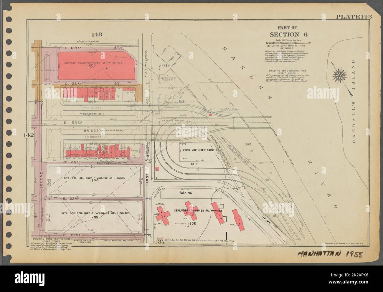 Cartographic, Maps. 1955 - 1956. Lionel Pincus and Princess Firyal Map ...