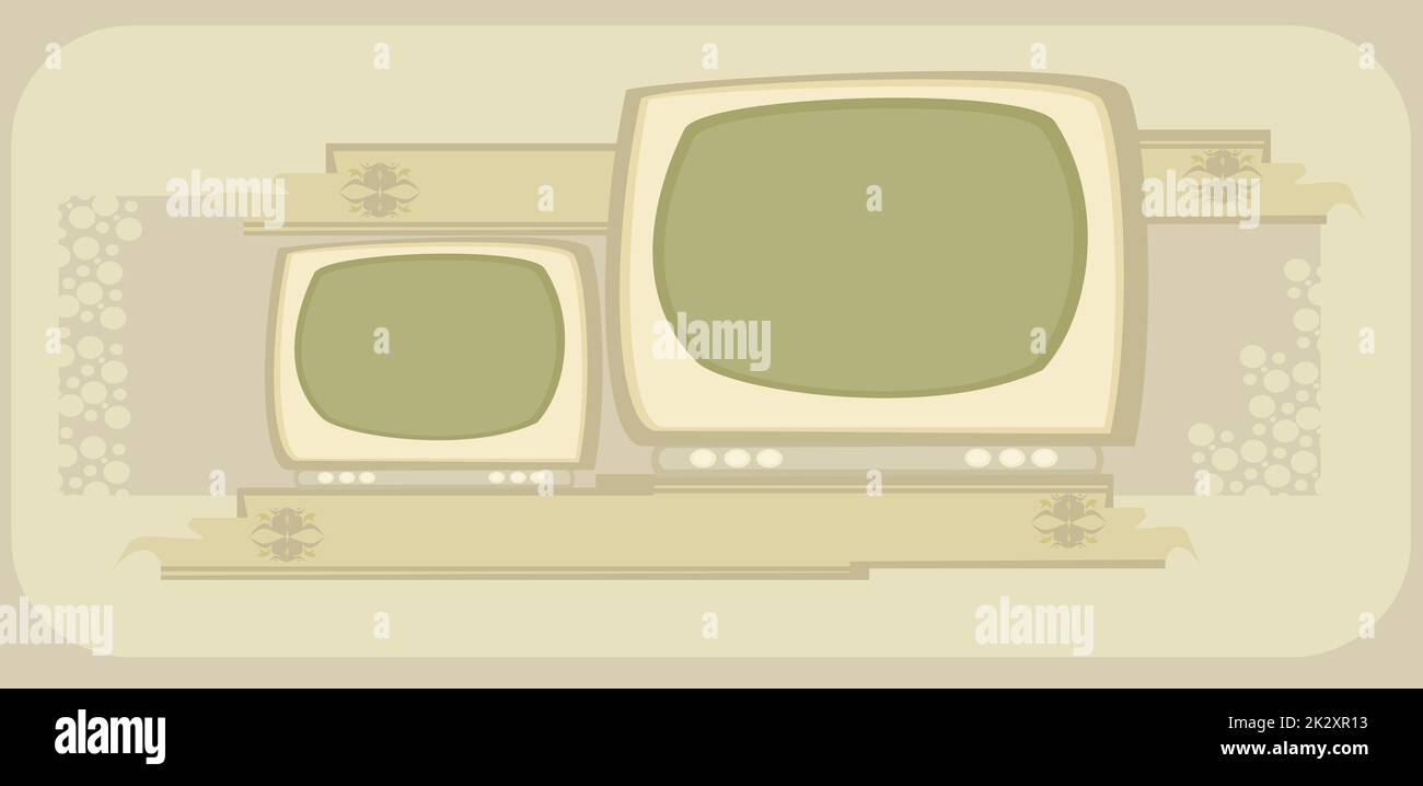 retro tv frame Stock Photo - Alamy