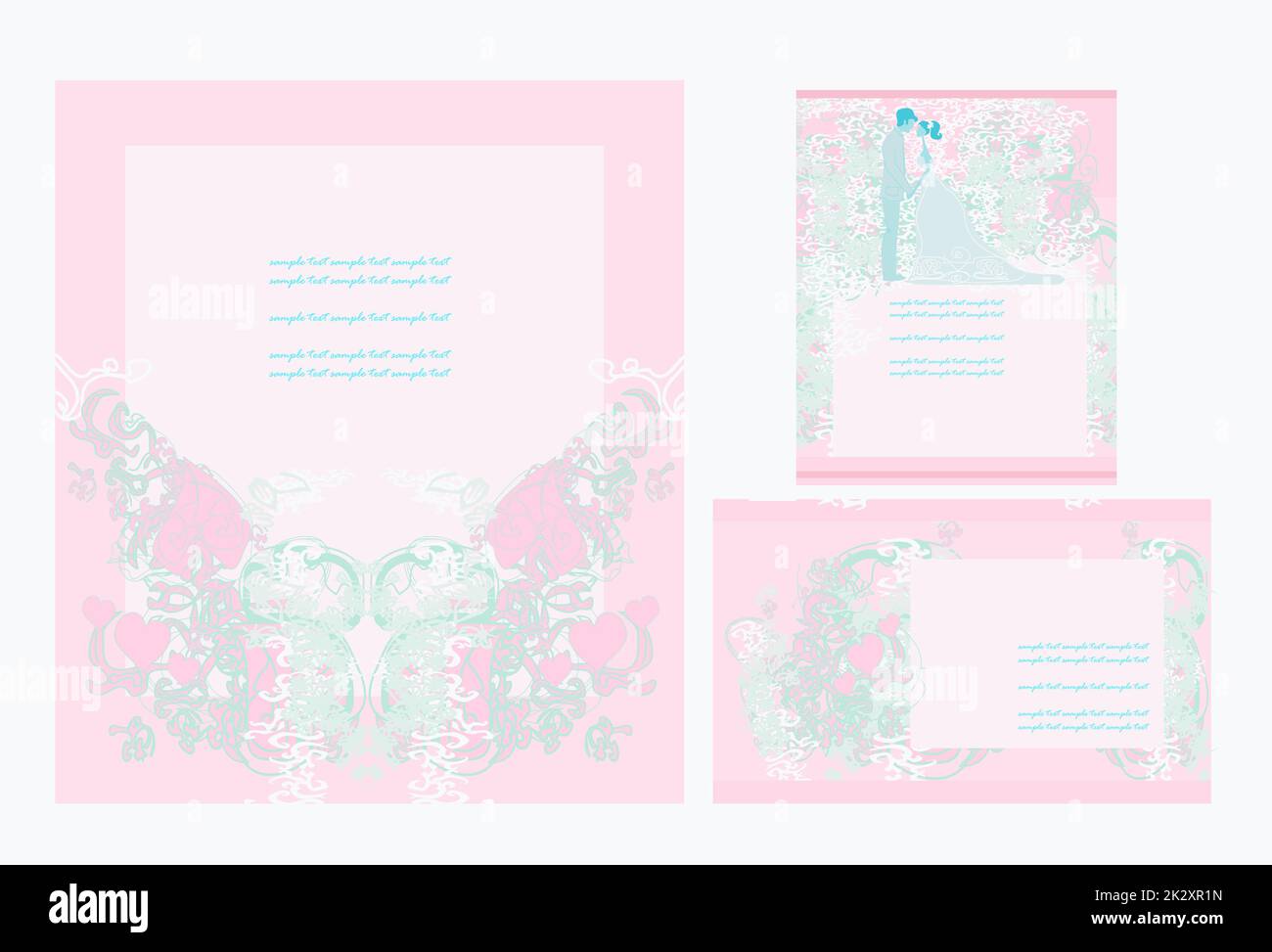 Bride groom invitation card hi-res stock photography and images - Alamy