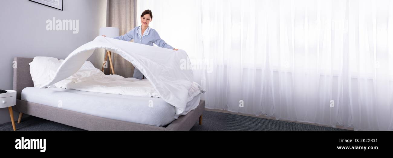 Staff housekeeper maid housekeeping hi-res stock photography and images ...