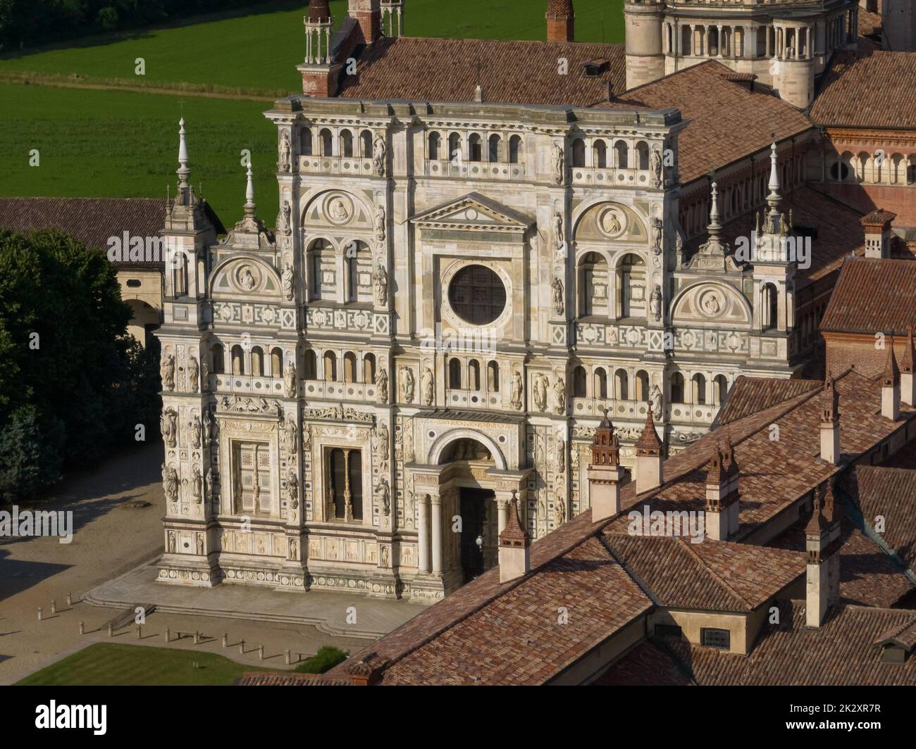 Aerial close up shot monastery hi-res stock photography and images - Alamy