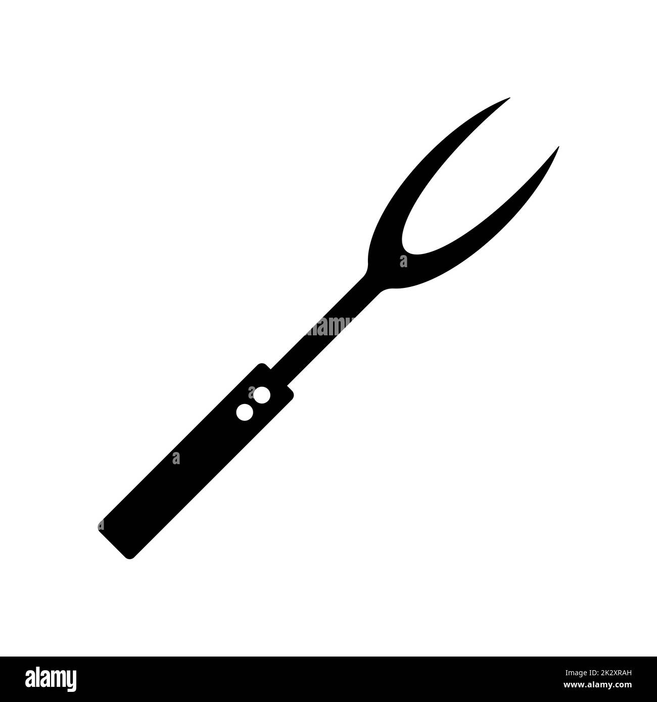Fork logo Black and White Stock Photos & Images - Alamy