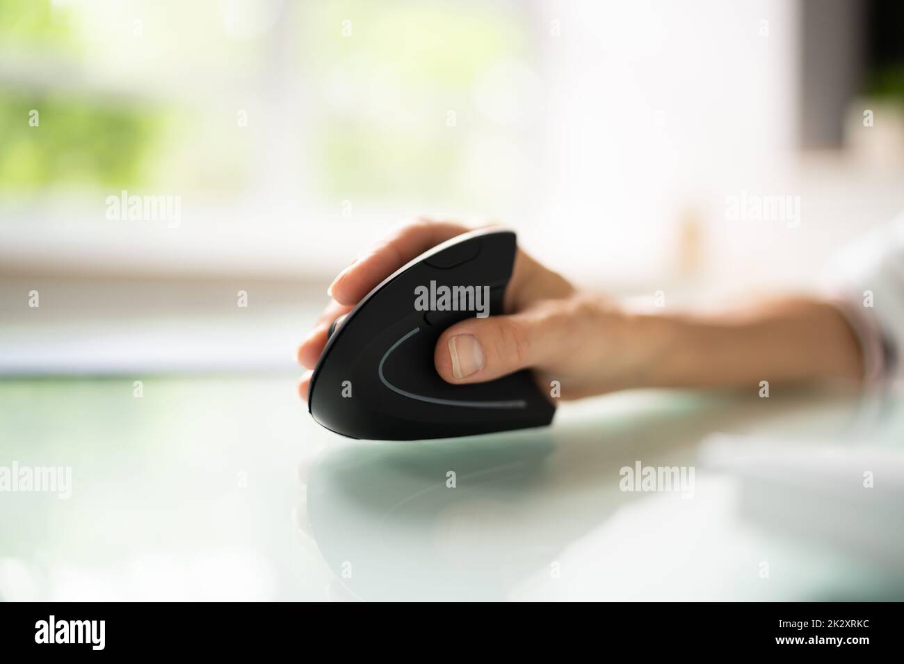 Vertical Ergonomic Optical Mouse Stock Photo - Alamy