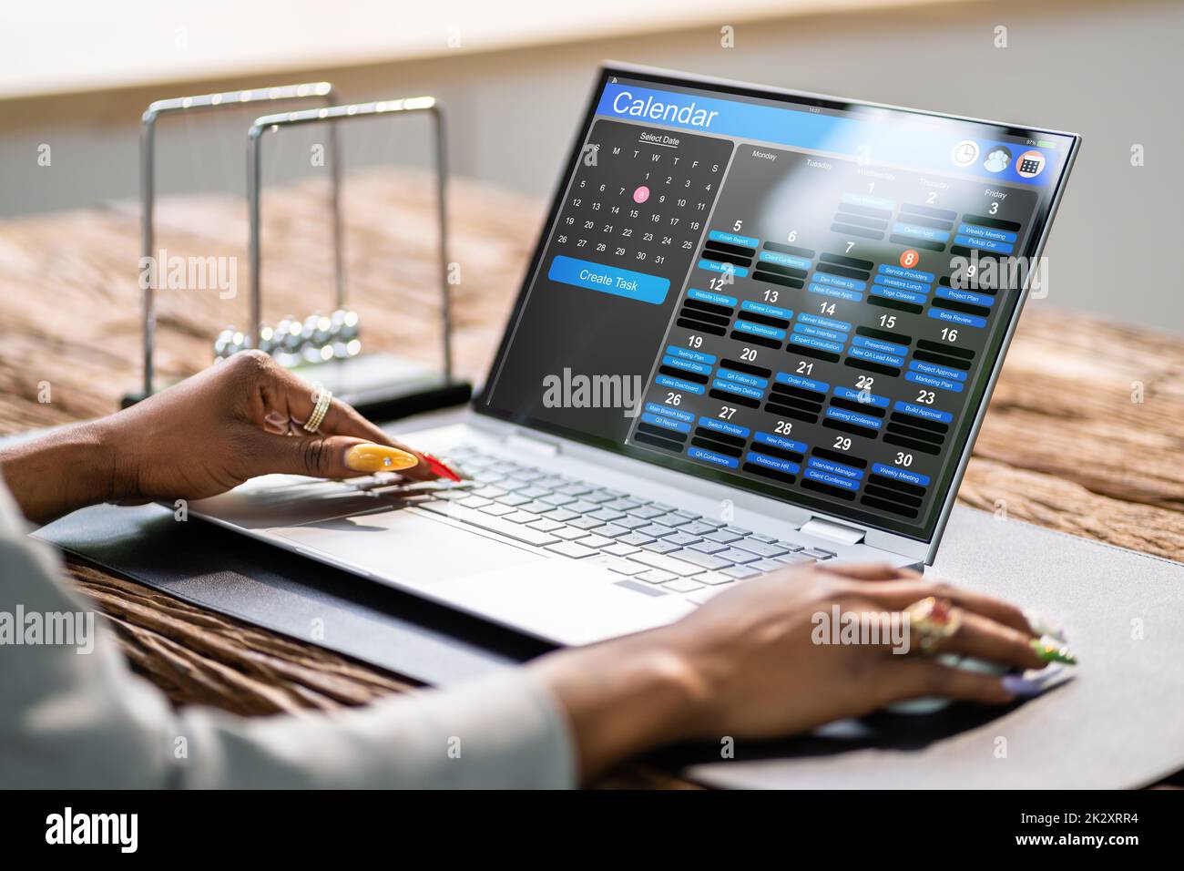 African calendar hi-res stock photography and images - Alamy