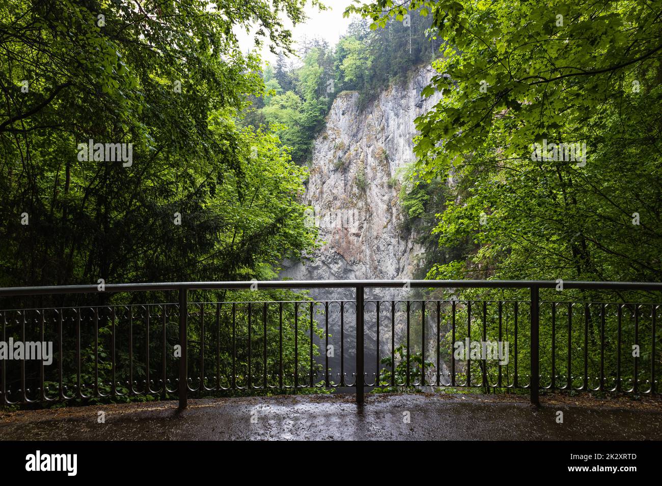 Macocha Gorge or Macocha Abyss. Sinkhole in the Moravian Karst Punkva ...