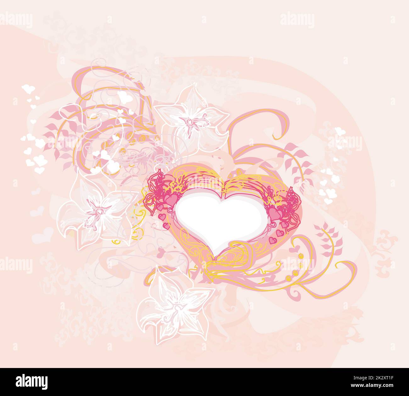 Abstract romantic background heart hi-res stock photography and images ...