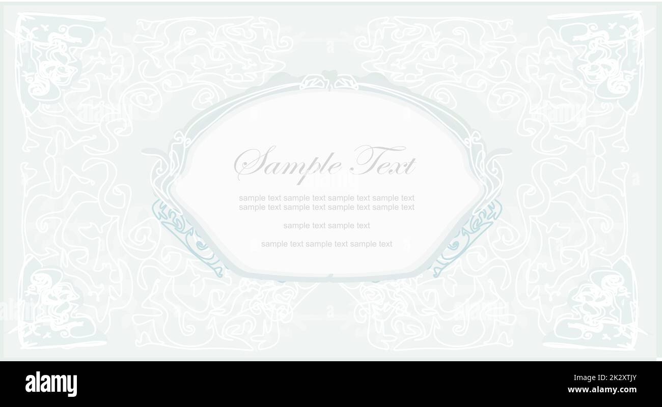 abstract invitation card Stock Photo - Alamy