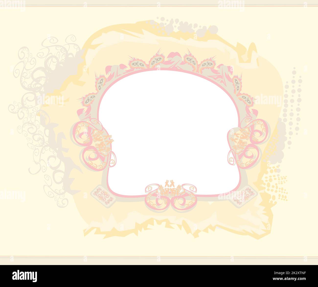 invitation frame card Stock Photo - Alamy