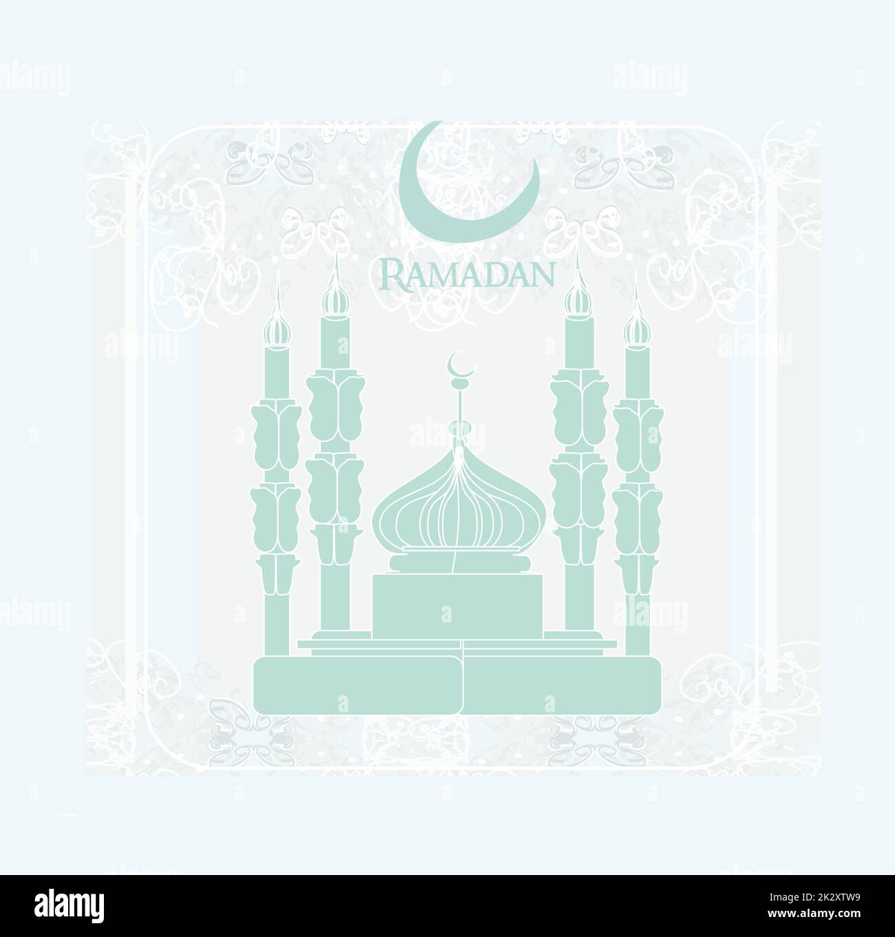 artistic pattern background with mosque Stock Photo - Alamy