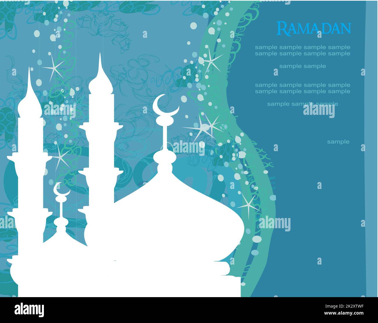 artistic pattern background with mosque Stock Photo - Alamy