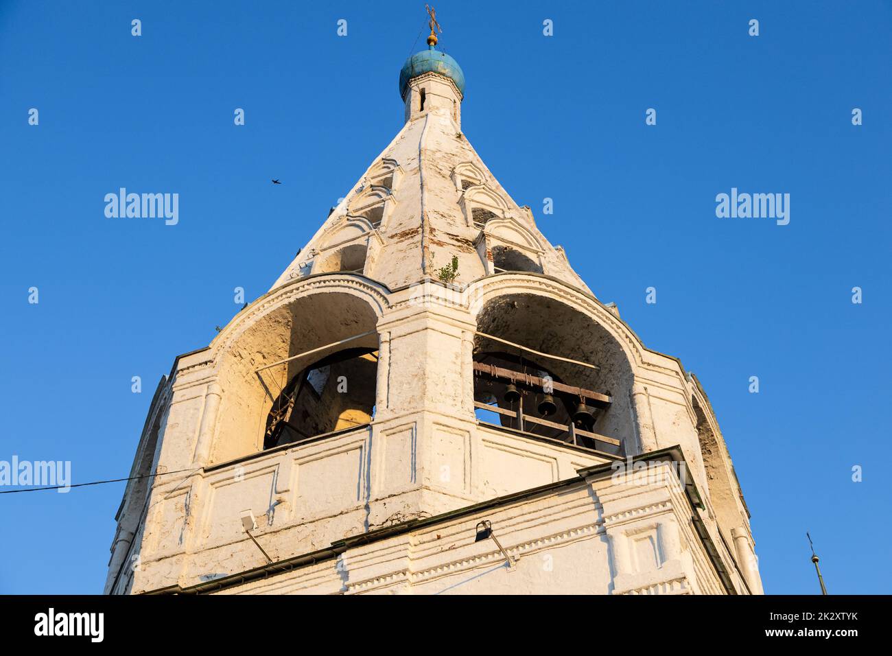 bell tower of Assumption Cathedral in Kolomna Stock Photo - Alamy