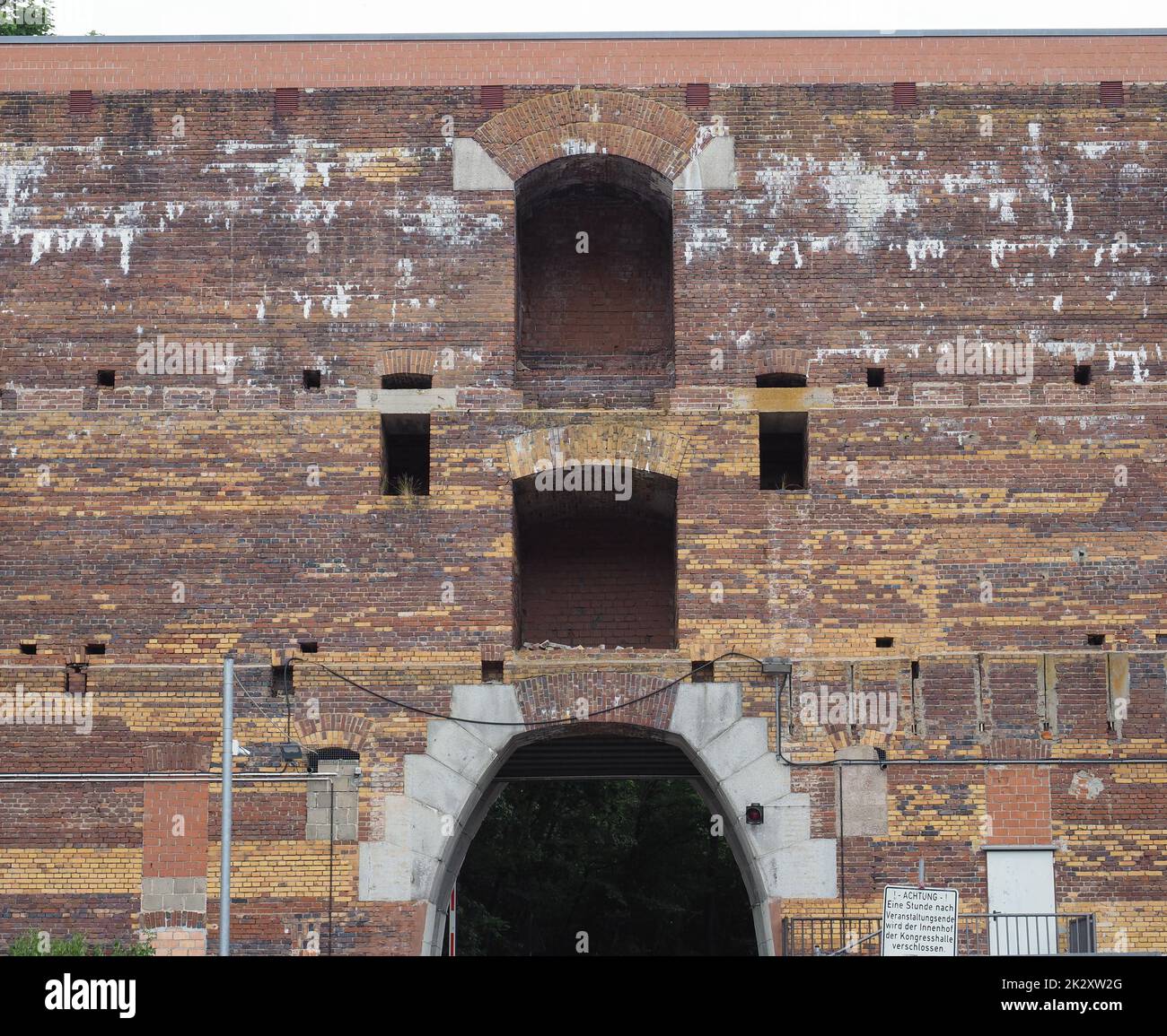 Kongresshalle transl. Congress Hall in Nuernberg Stock Photo - Alamy