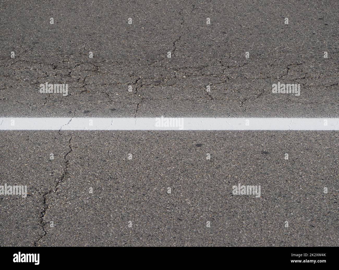 white lane marking line sign Stock Photo - Alamy