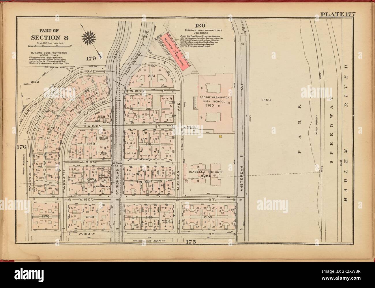 Fort st george map hi-res stock photography and images - Alamy