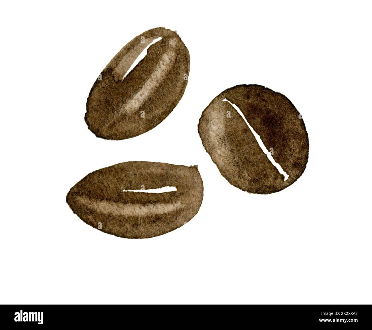 Coffee beans illustration Stock Photo - Alamy
