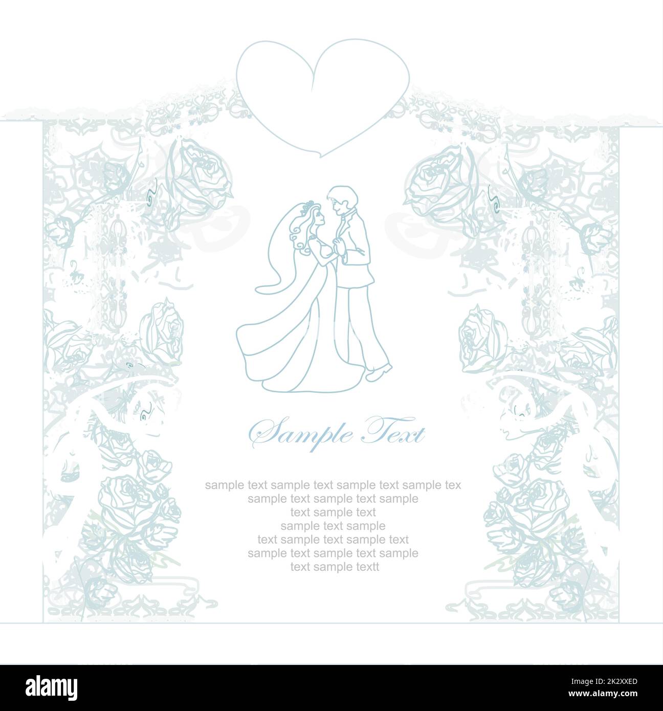 invitation wedding dancing couple background Stock Photo - Alamy