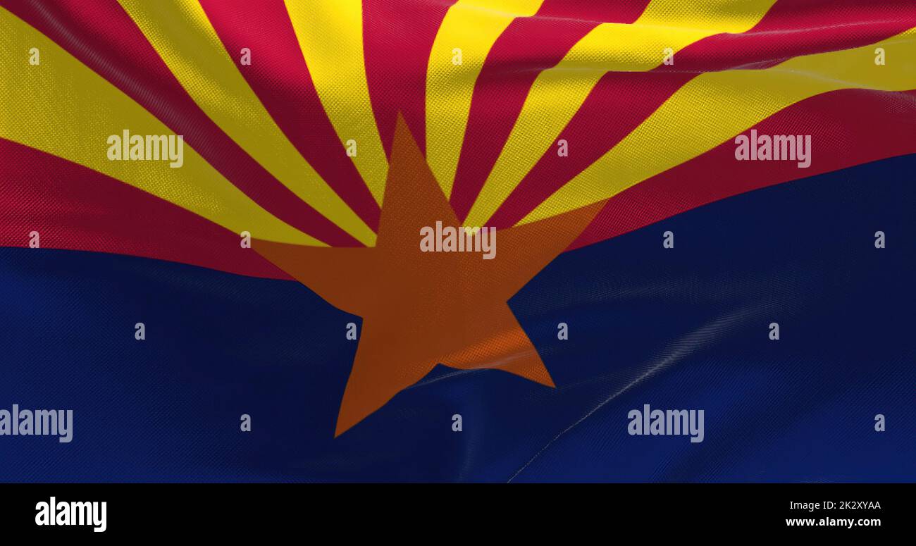 Arizona state flag hi-res stock photography and images - Alamy