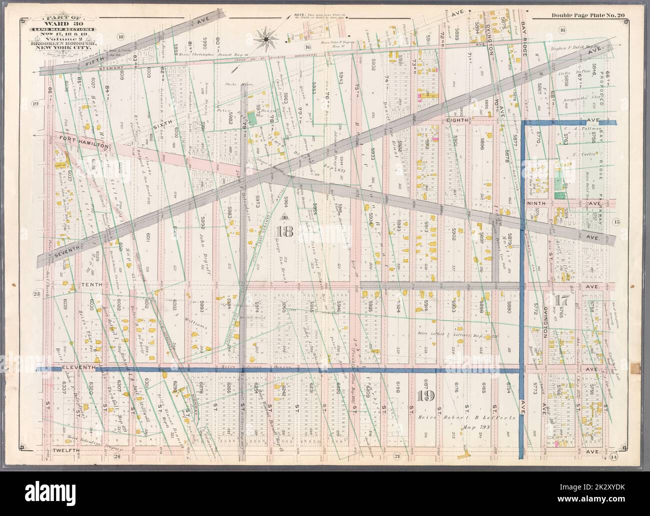 Cartographic, Maps. 1898. Lionel Pincus and Princess Firyal Map ...