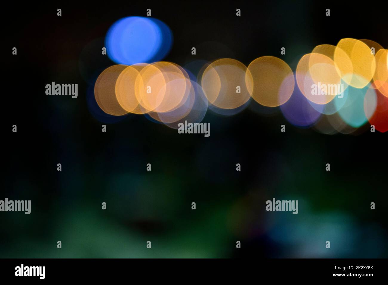 Random and creative bokeh light bubbles illustrations Stock Photo - Alamy