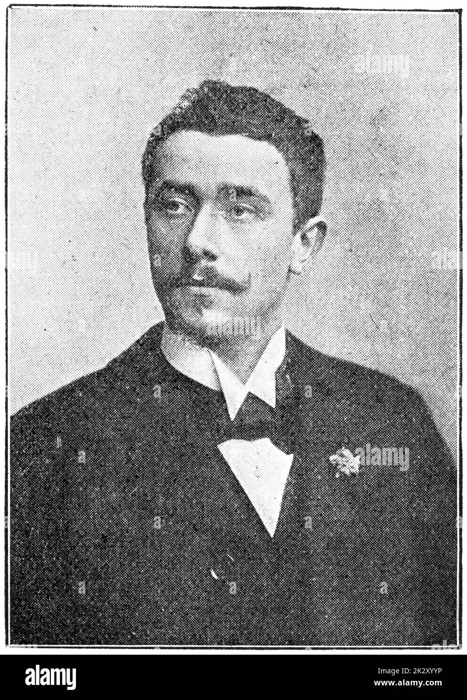 Portrait of Maurice Polydore Marie Bernard Maeterlinck - a Belgian ...