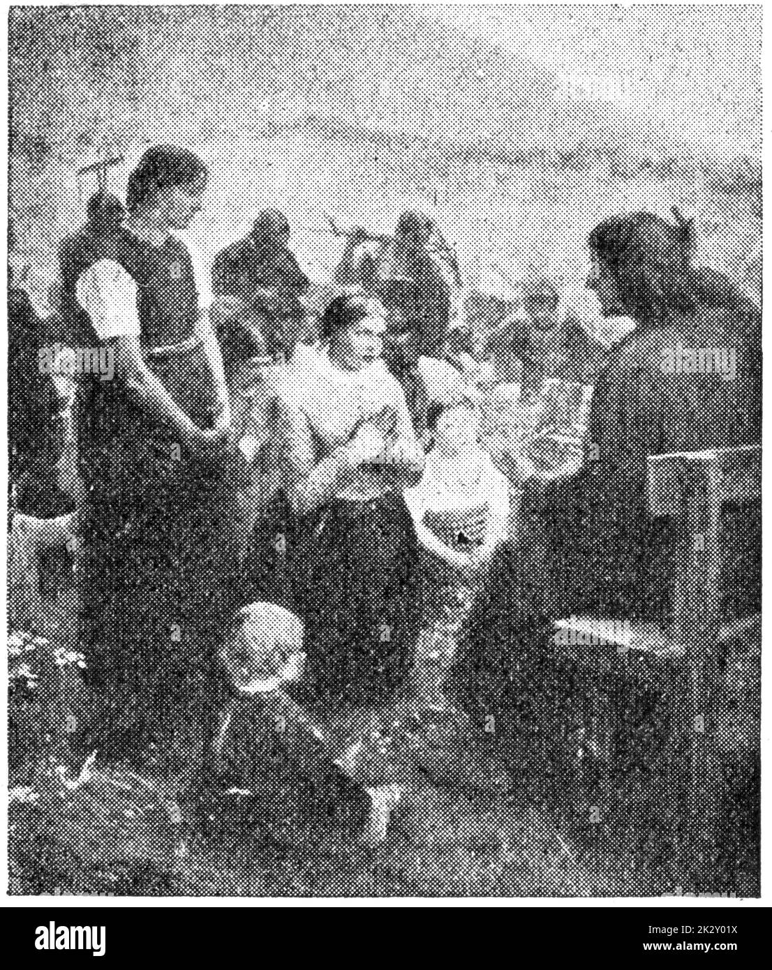 "The sermon on the mount" by a German painter of Fritz von Uhde ...