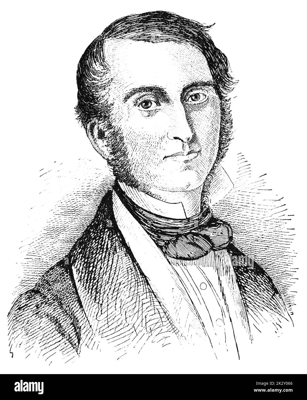 Portrait of Justus Freiherr von Liebig - German scientist who made ...