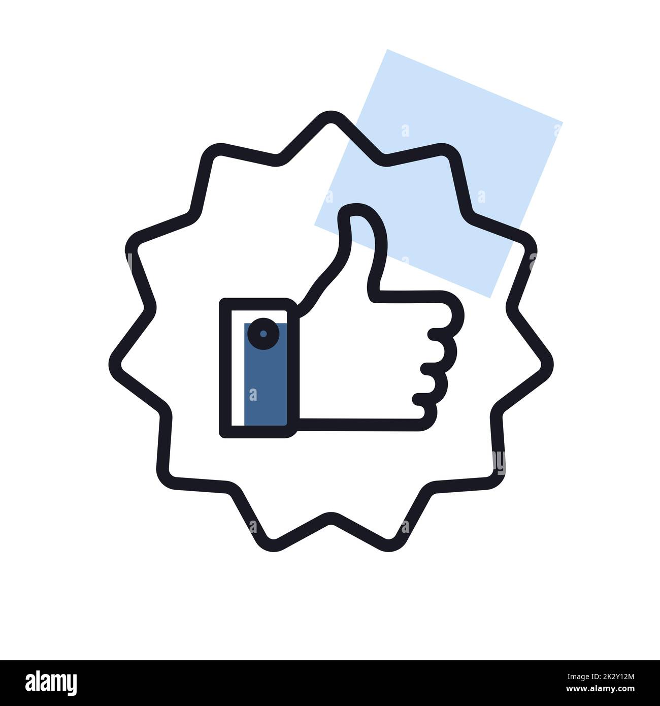 Thumbs up e icon hi-res stock photography and images - Alamy