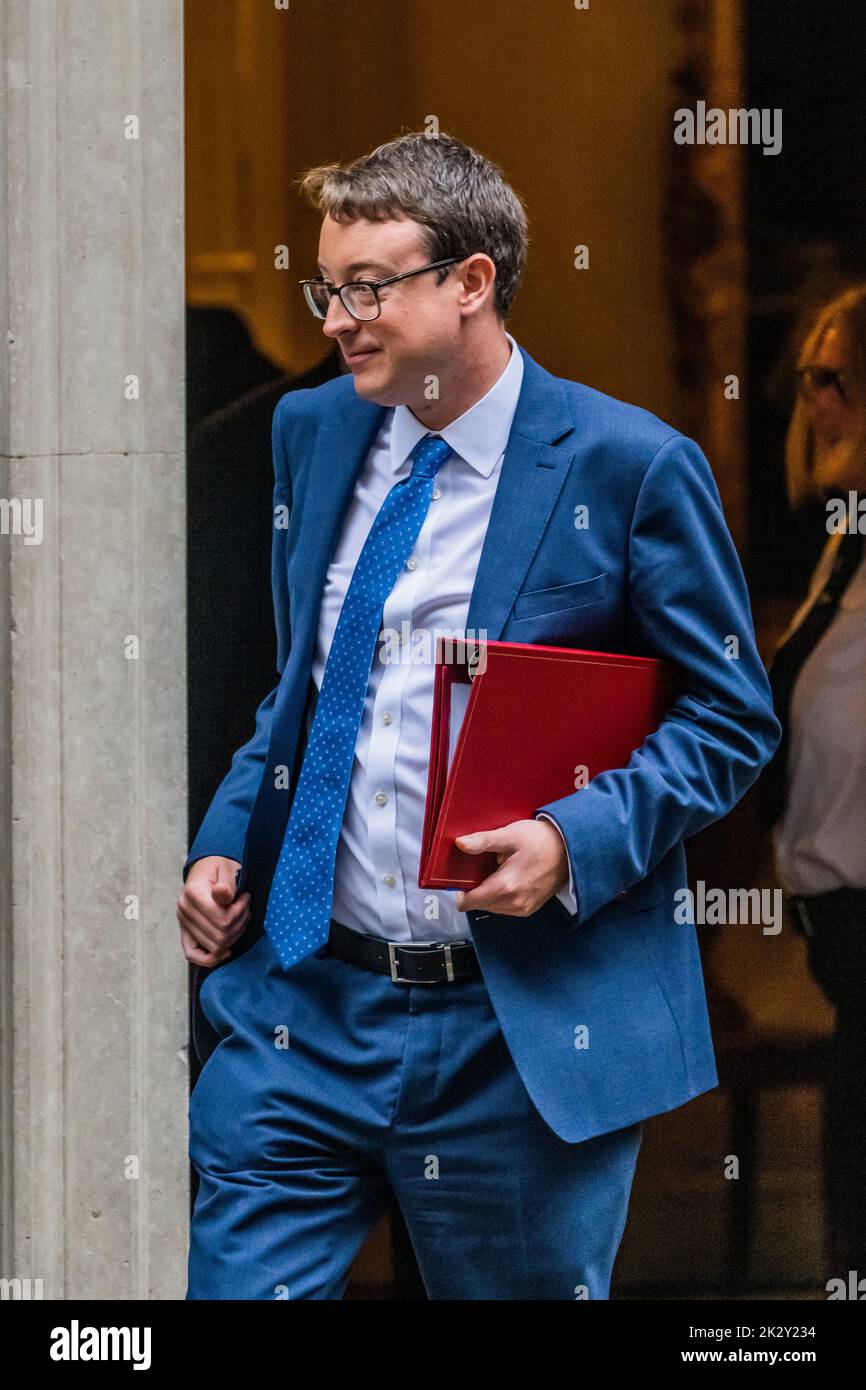 London, UK. 23rd Sep, 2022. Simon Clarke, Secretary of State for ...