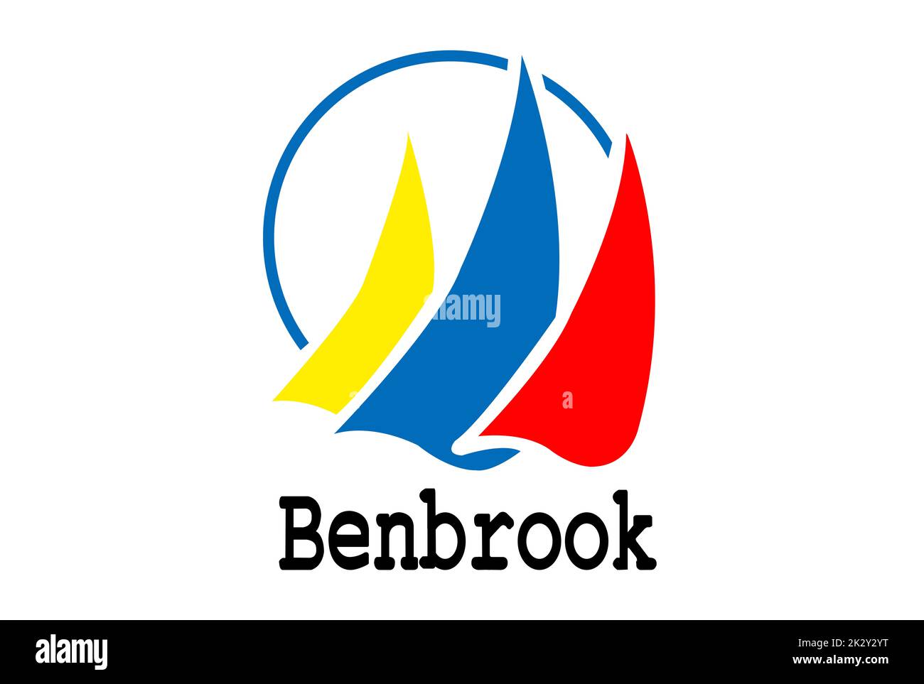 Flag Of Benbrook City Texas Stock Photo - Alamy