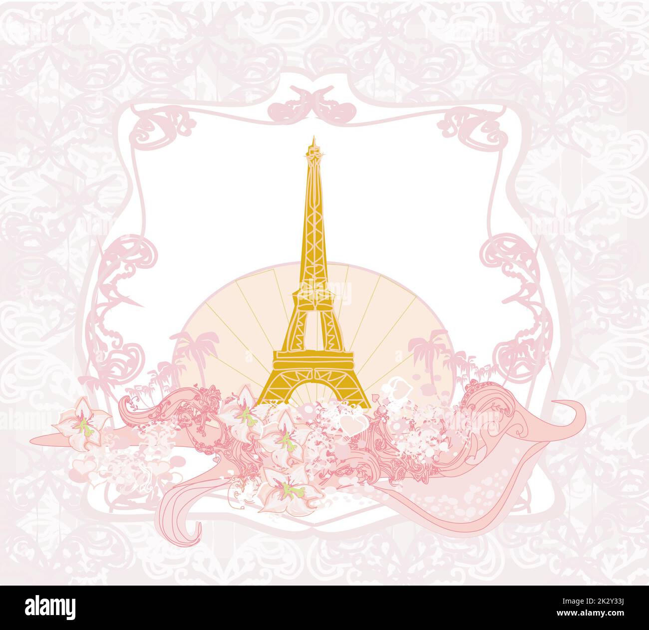 Retro paris art hi-res stock photography and images - Alamy