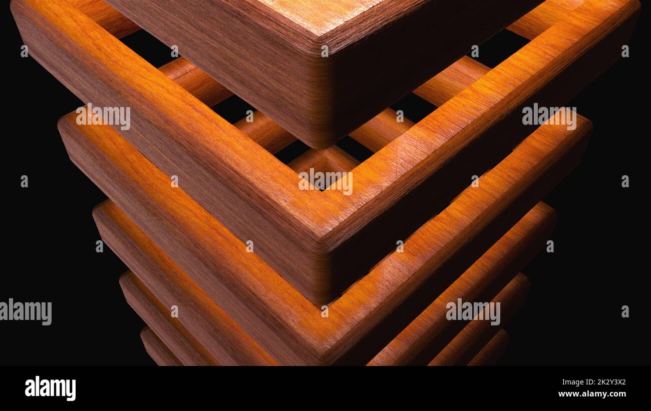 3d render wood grain hi-res stock photography and images - Alamy