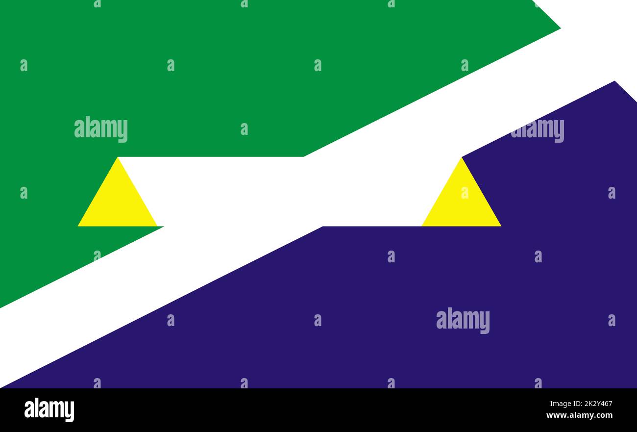 Flag Of Fishers City Indiana Stock Photo - Alamy