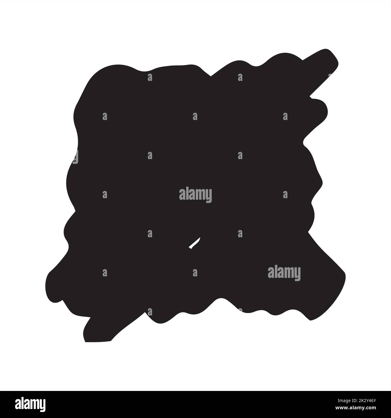 Grunge square hand painted with ink paint Stock Photo - Alamy
