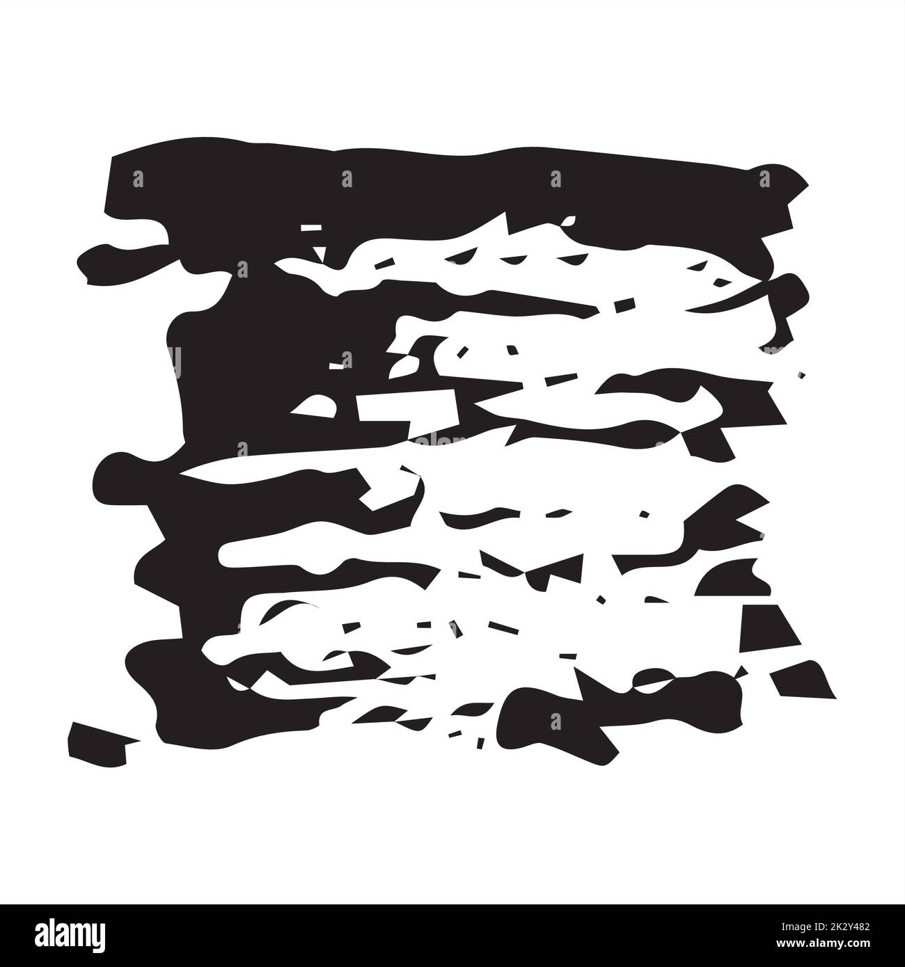 Grunge square hand painted with ink paint Stock Photo - Alamy