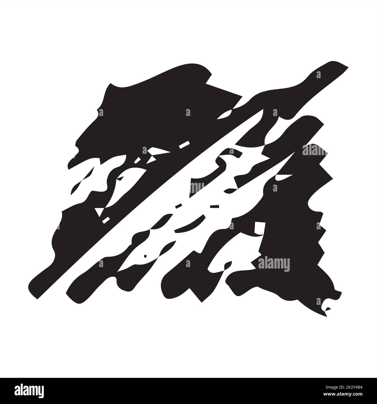 Painted square border frame hi-res stock photography and images - Alamy