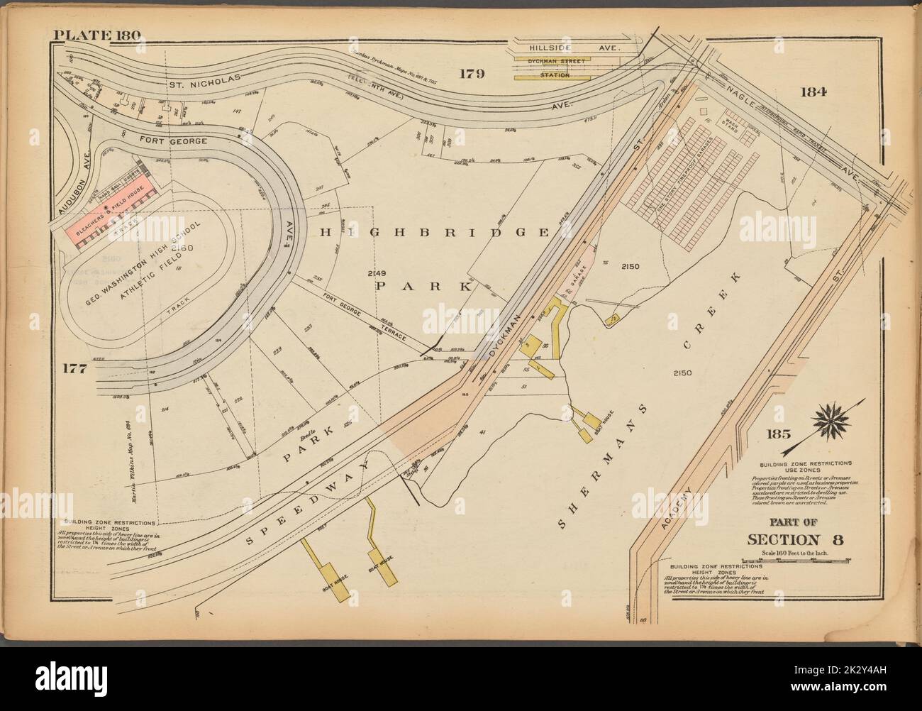 Fort st george map hi-res stock photography and images - Alamy