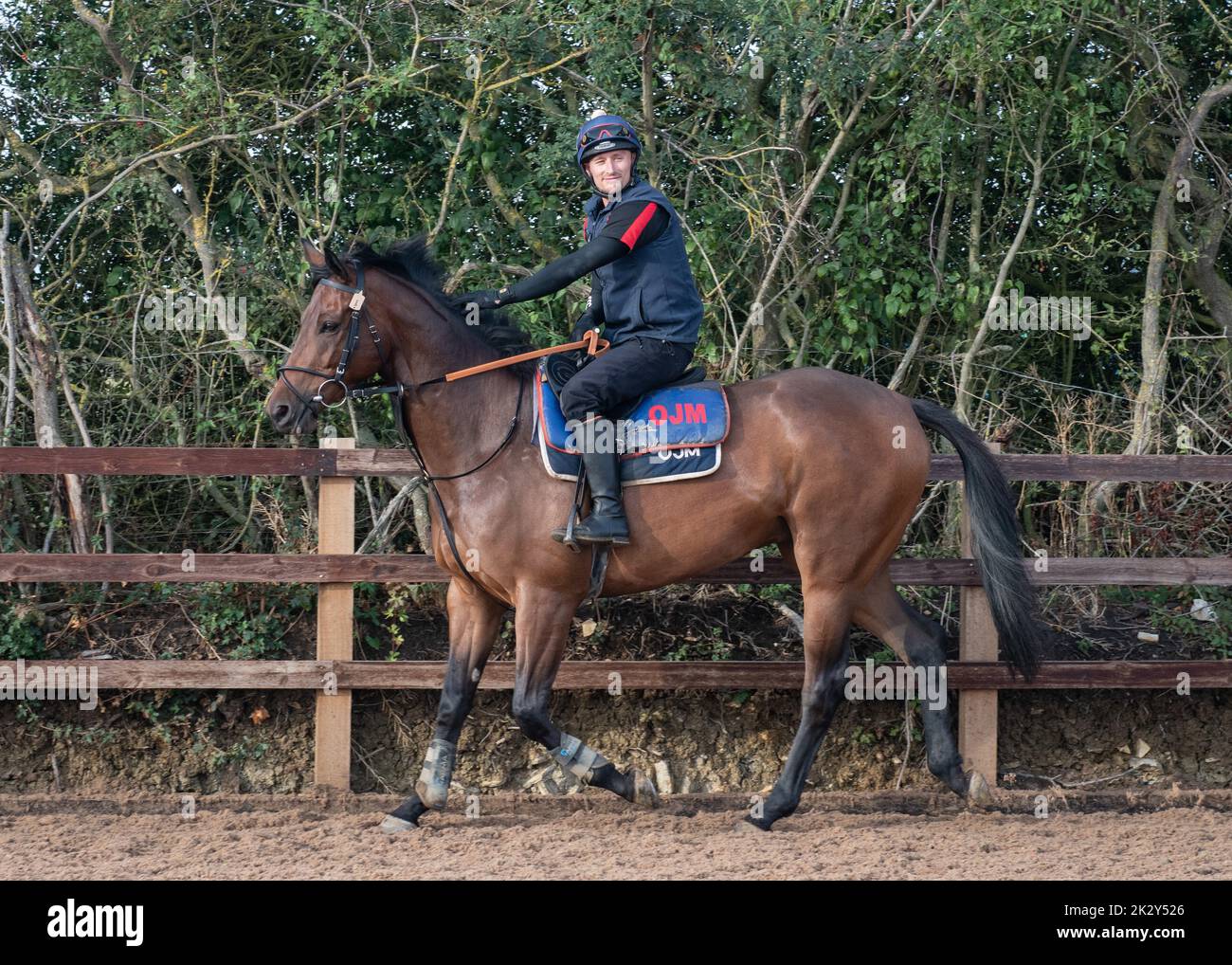 Olly Murphy Racing Stock Photo - Alamy