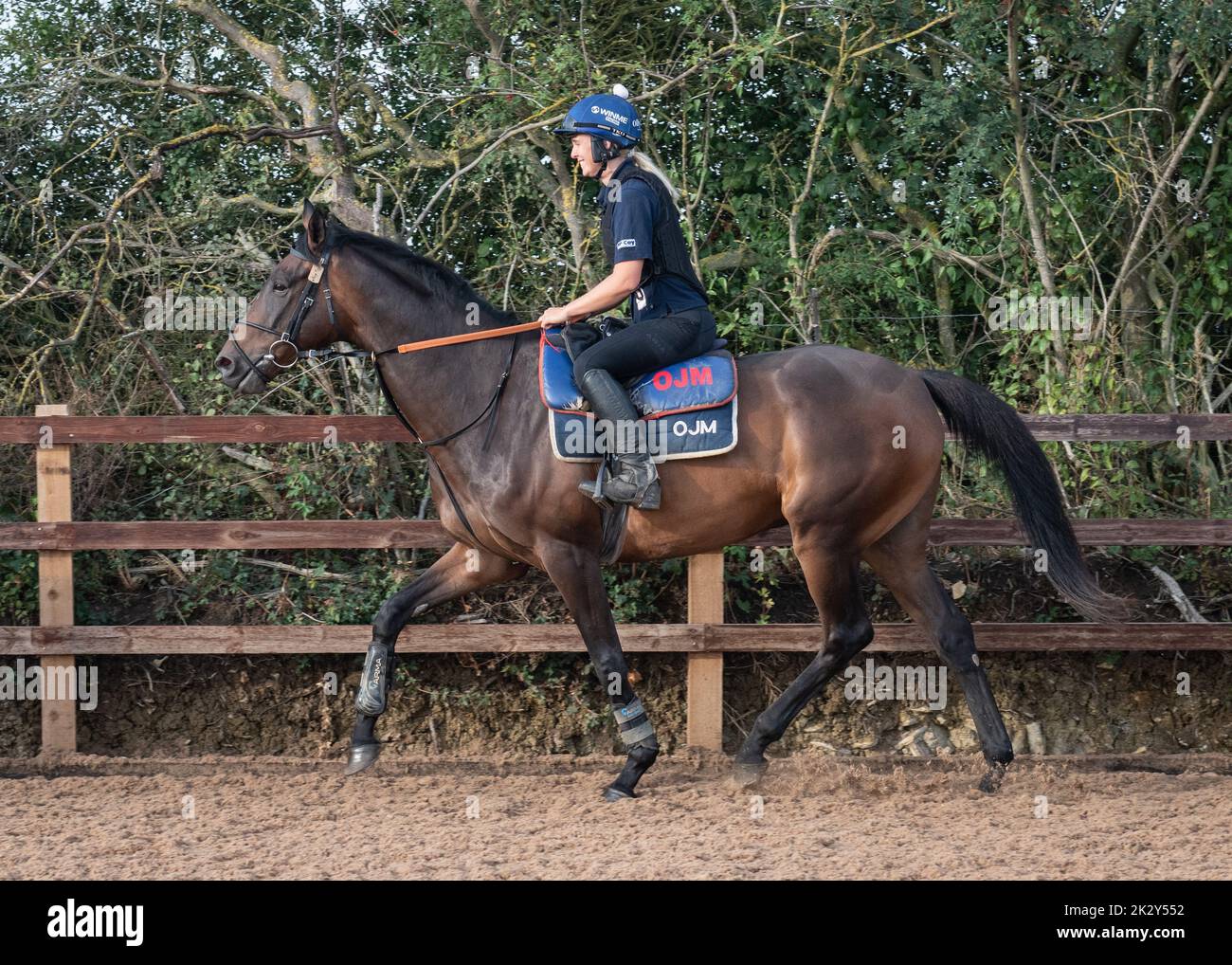 Olly Murphy Racing Stock Photo - Alamy