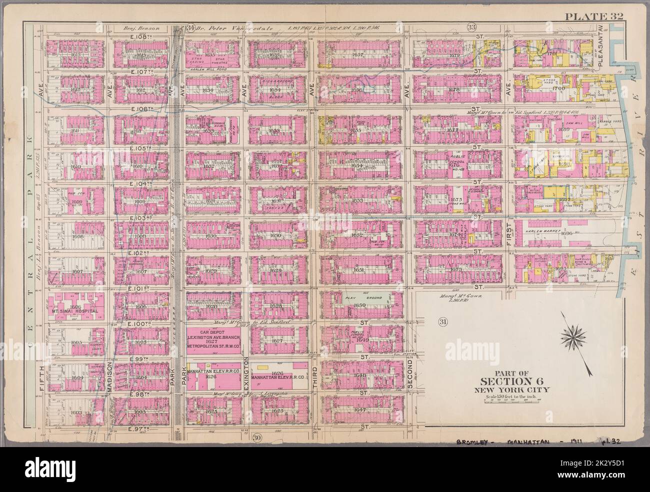 Cartographic, Maps. 1911. Lionel Pincus and Princess Firyal Map ...