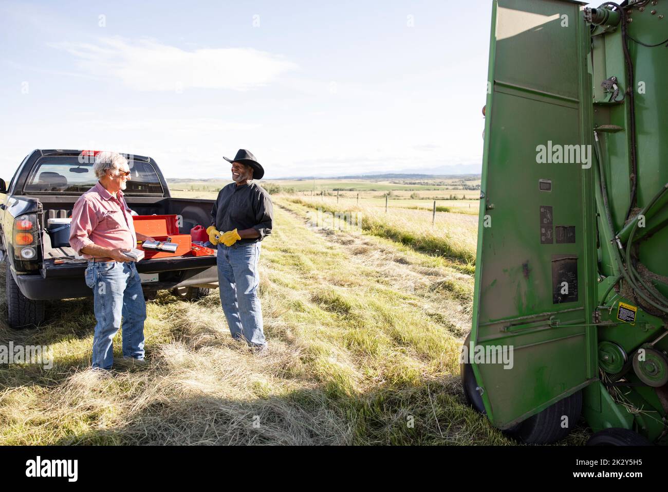 African farm pickup truck hi-res stock photography and images - Alamy