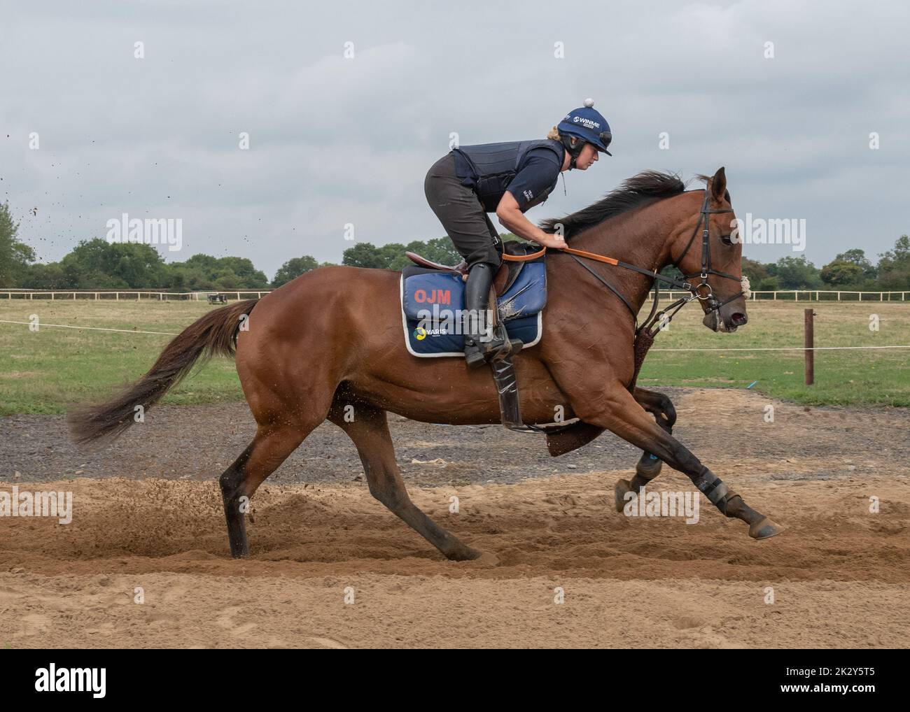 Olly Murphy Racing Stock Photo - Alamy