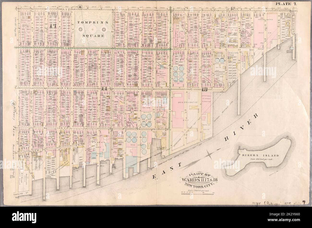 Map of wards island hi-res stock photography and images - Alamy