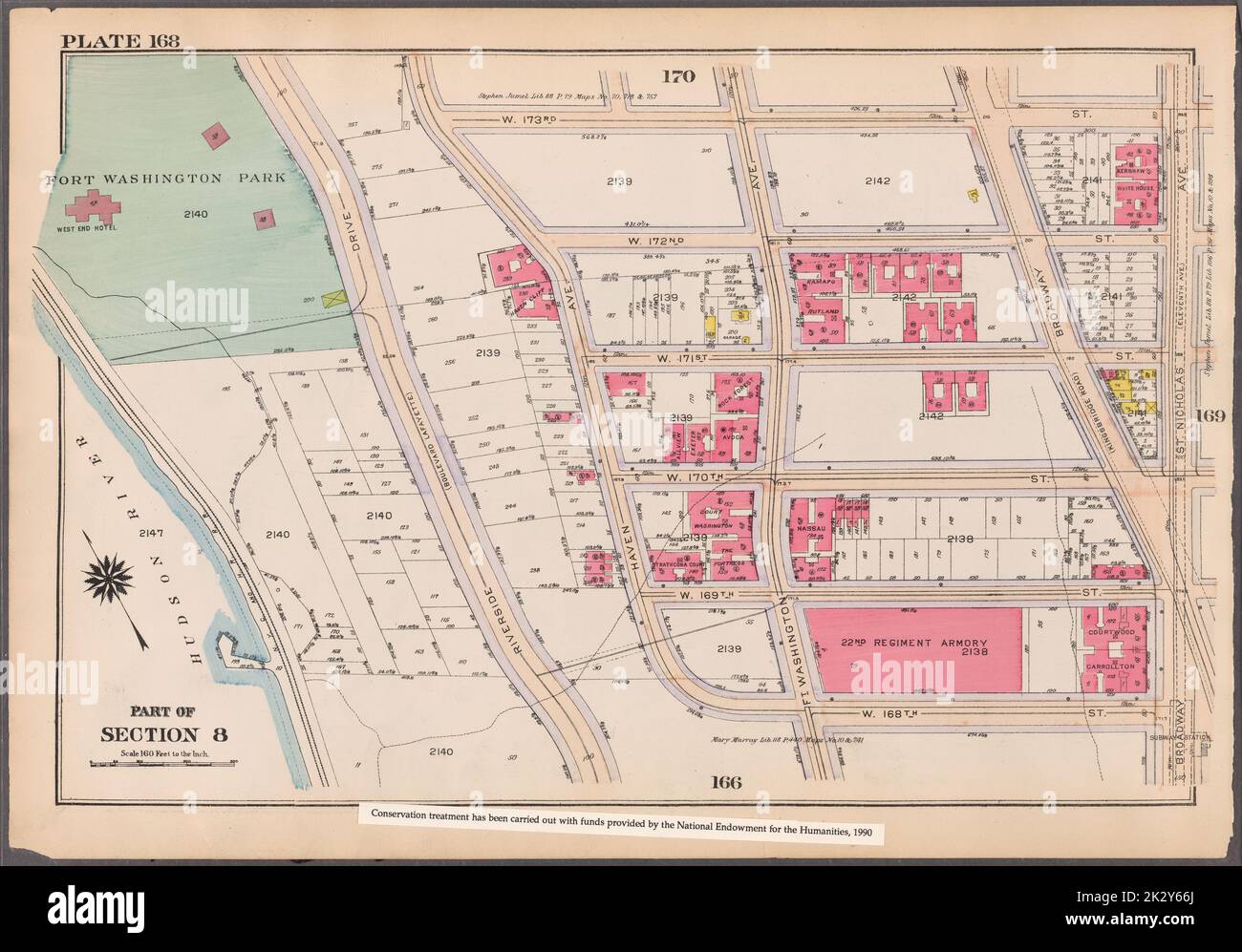 W 168th street hi-res stock photography and images - Alamy