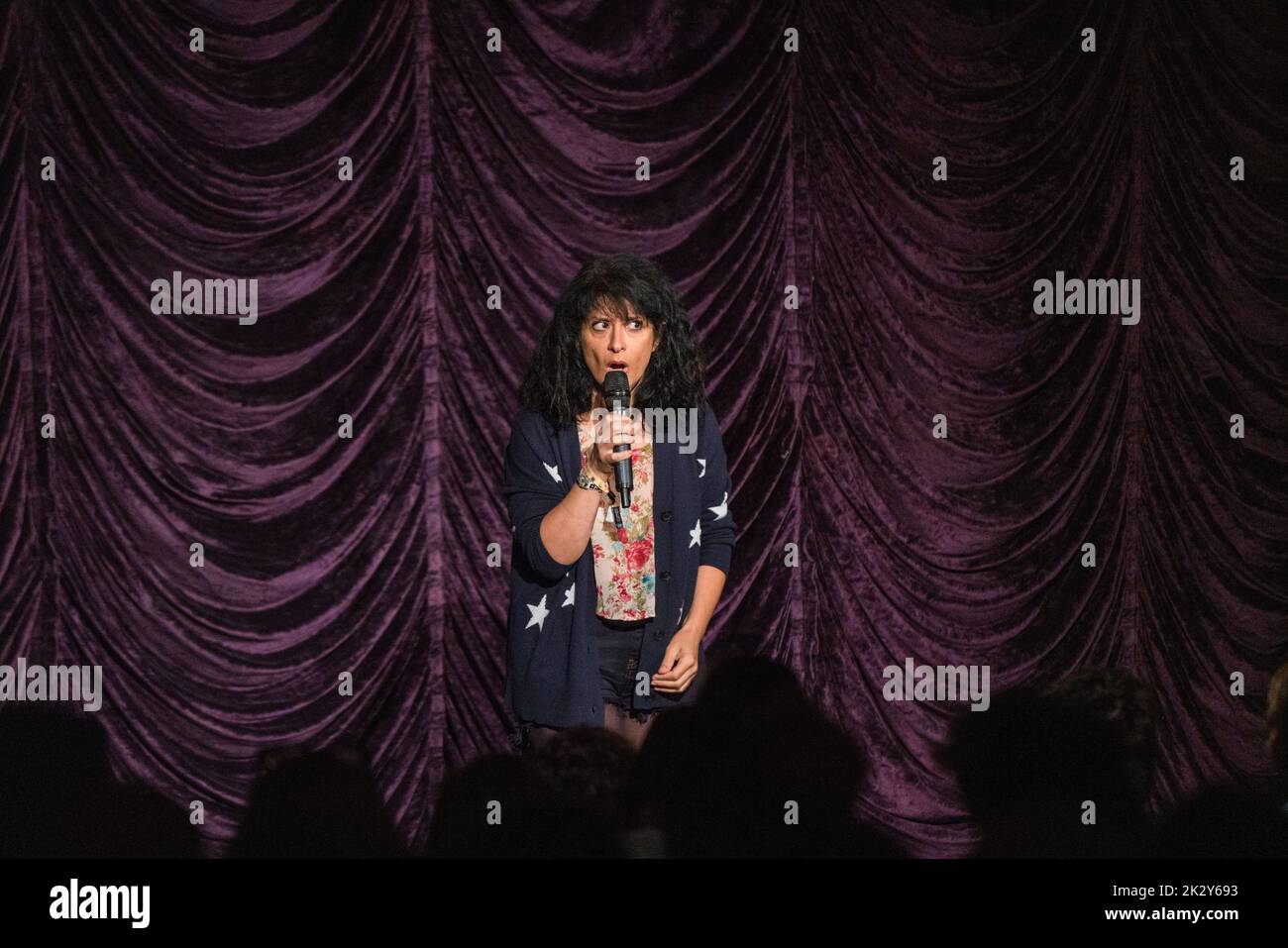 Shappi Shaparak Khorsandi plays the Babbling Tongues Stage at the Green ...