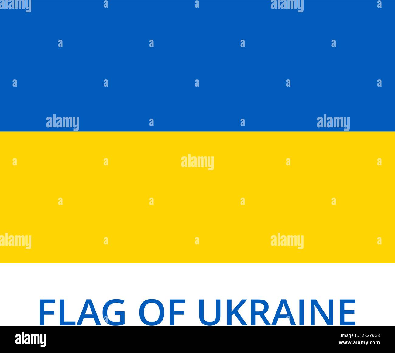 Vector Flag of Ukraine in Original Colors Stock Vector Image & Art - Alamy
