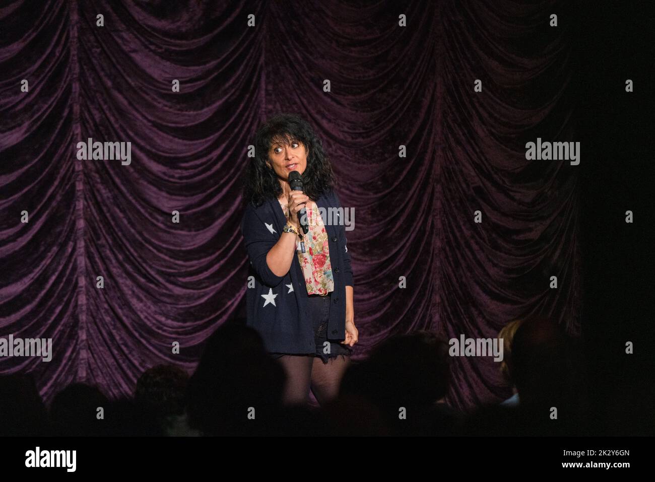 Shappi Shaparak Khorsandi plays the Babbling Tongues Stage at the Green ...