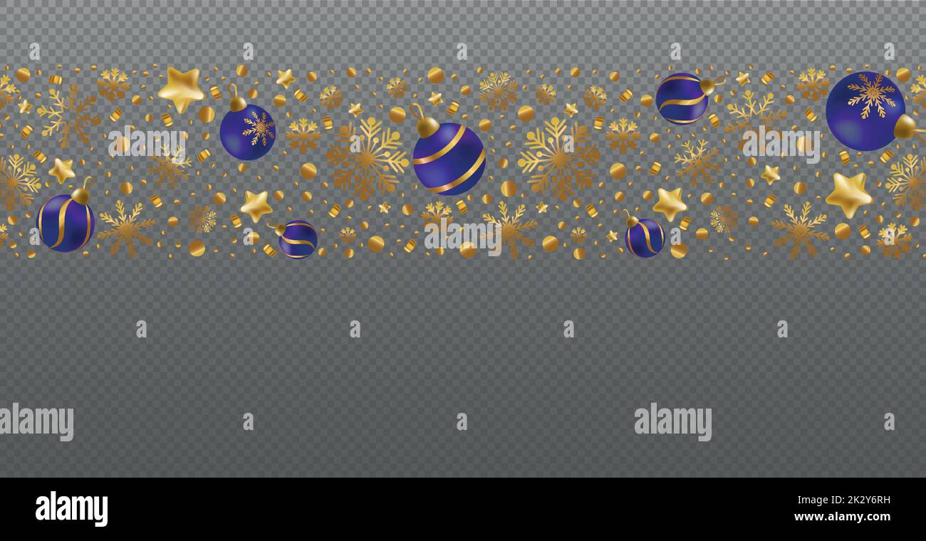 Panoramic Festive New Year Christmas Web Template for Postcard ...